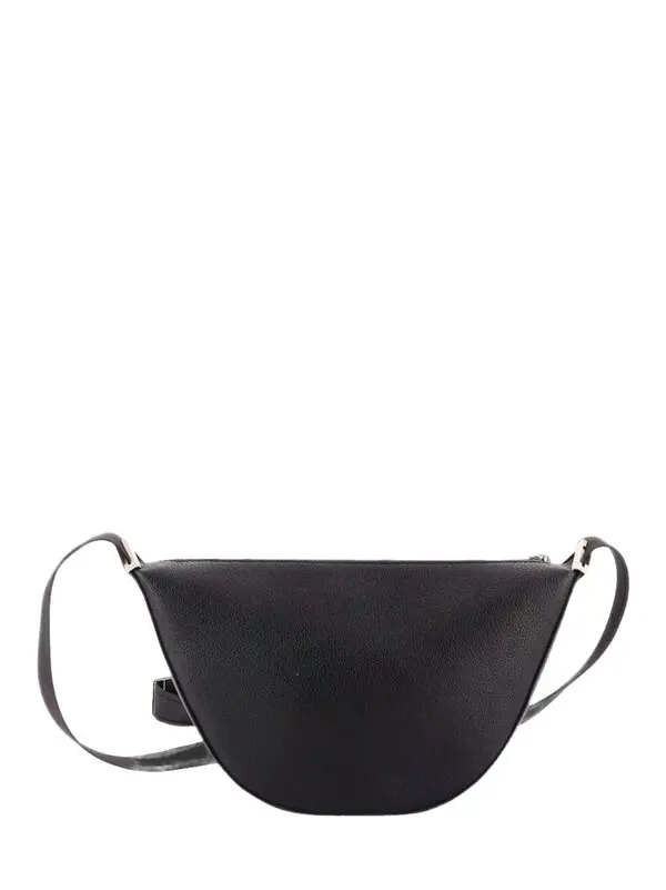 Fendi Melon Leather Small Shoulder Bag - Black