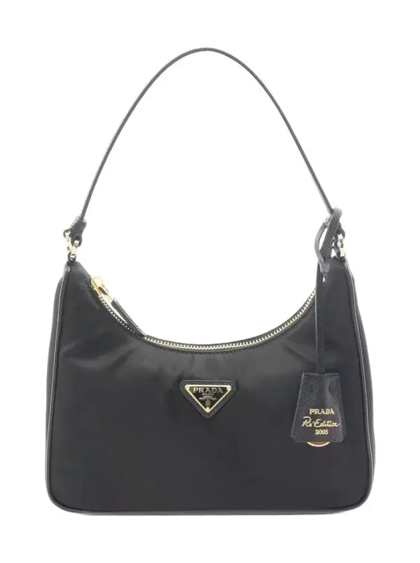 Prada Re-edition 2005 Re-nylon Shoulder Bag - Black
