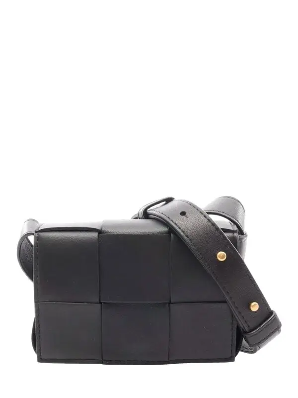 Bottega Veneta Candy Cassette Shoulder Bag - Black