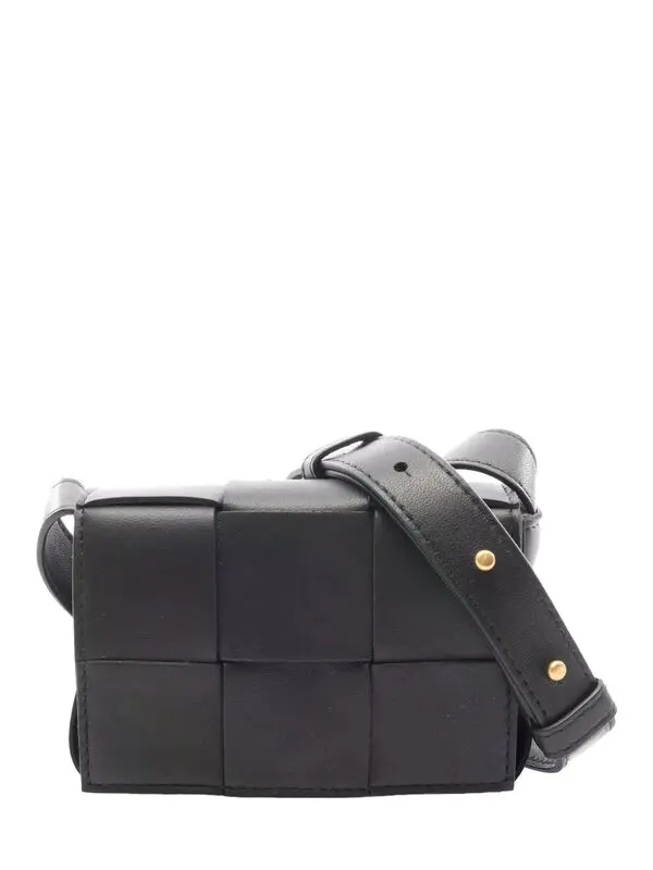 Bottega Veneta Candy Cassette Shoulder Bag - Black