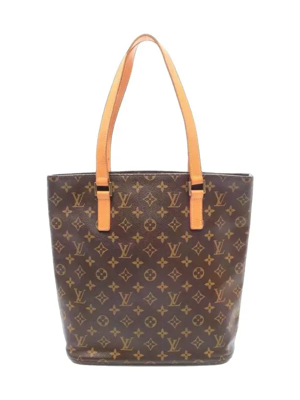 LOUIS VUITTON Monogram Canvas Tote Bag - Brown