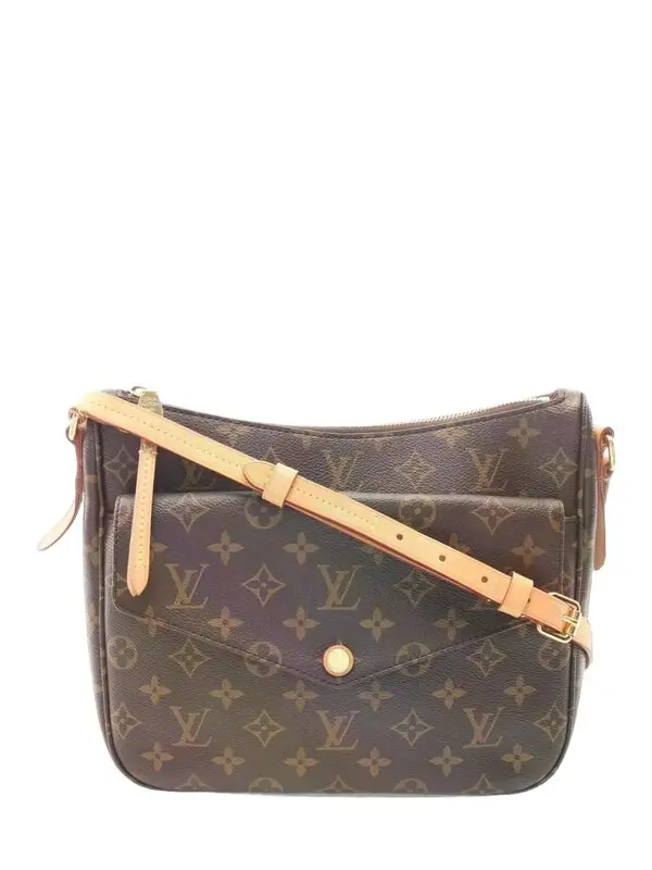 LOUIS VUITTON Monogram Mabillon Shoulder Bag - Brown
