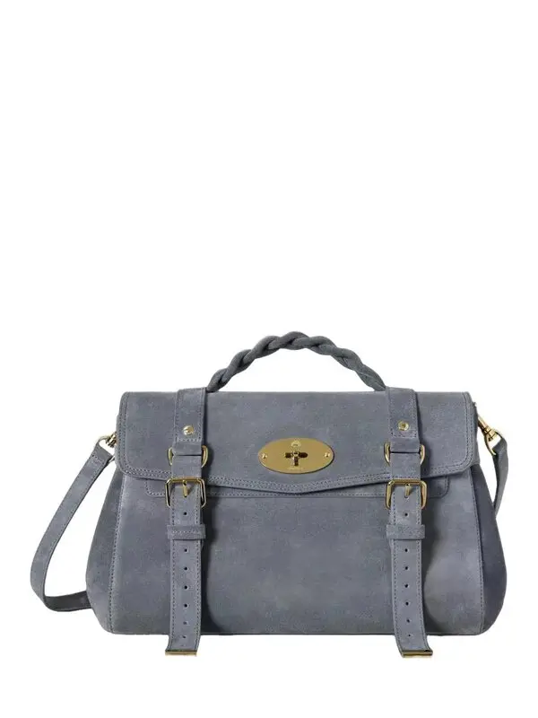 Mulberry Suede Alexa Bag - Grey
