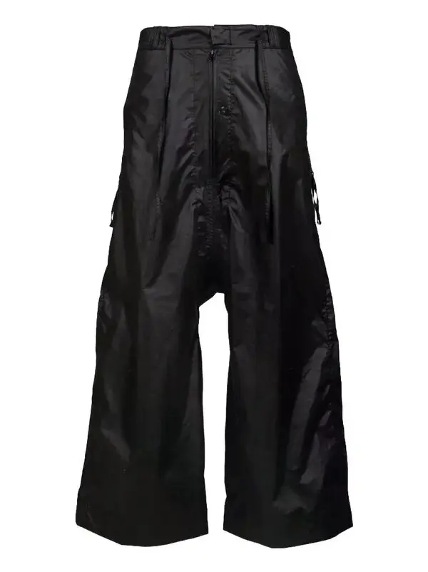 JIAN YE Guai Morph Wide-leg Trousers - Black