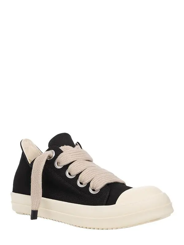 Rick Owens Jumbolace Chunky Bumper Sneakers - Black
