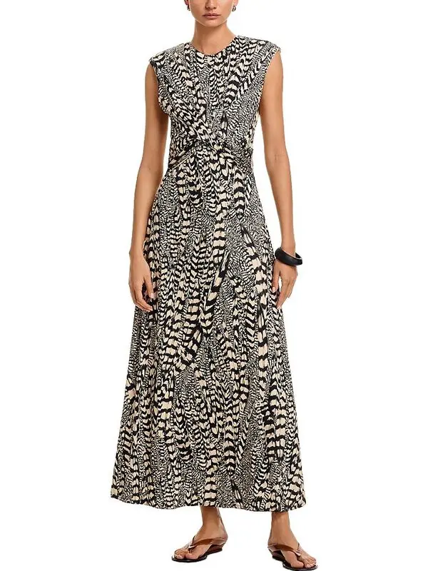 Johanna Ortiz Nuestra Tierra Maxi Dress - Wine