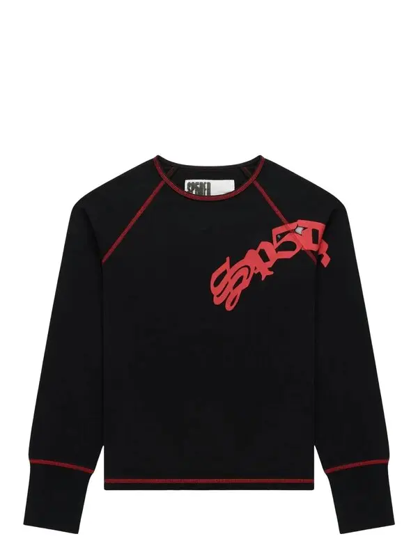 SP5DER Oxy Long-sleeve T-shirt - Black