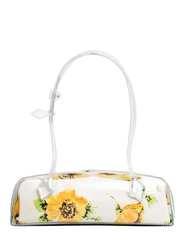 Alaïa Le Teckel Medium Shoulder Bag - White