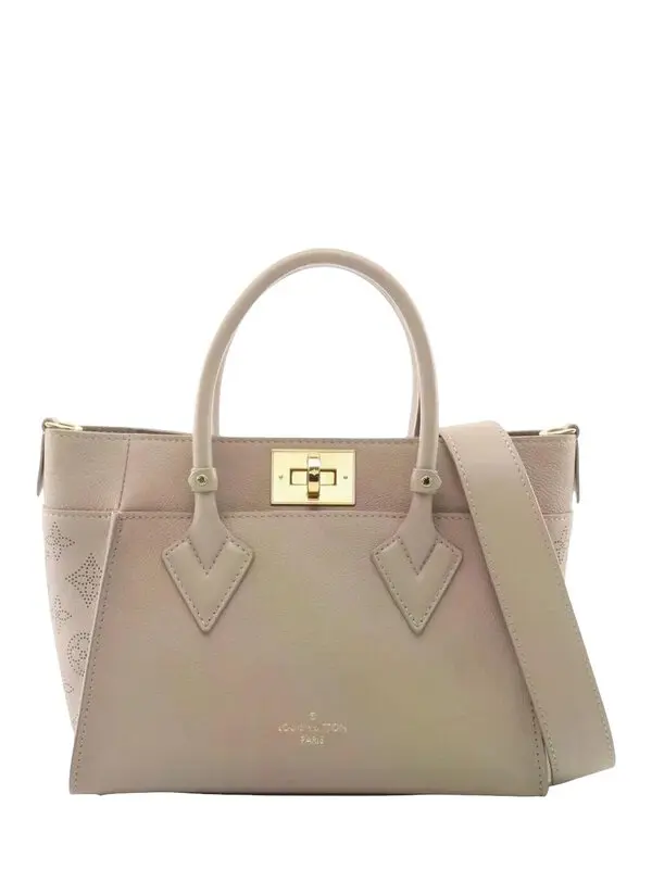 LOUIS VUITTON Monogram On My Side Pm Satchel - Neutrals