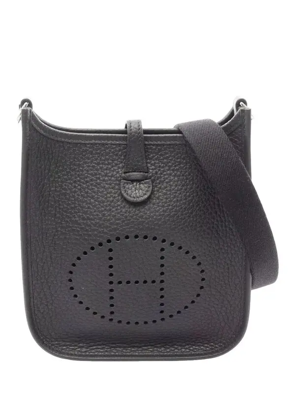 Hermès 1951 Clemence Evelyne I 16 Amazone Crossbody Bag - Black