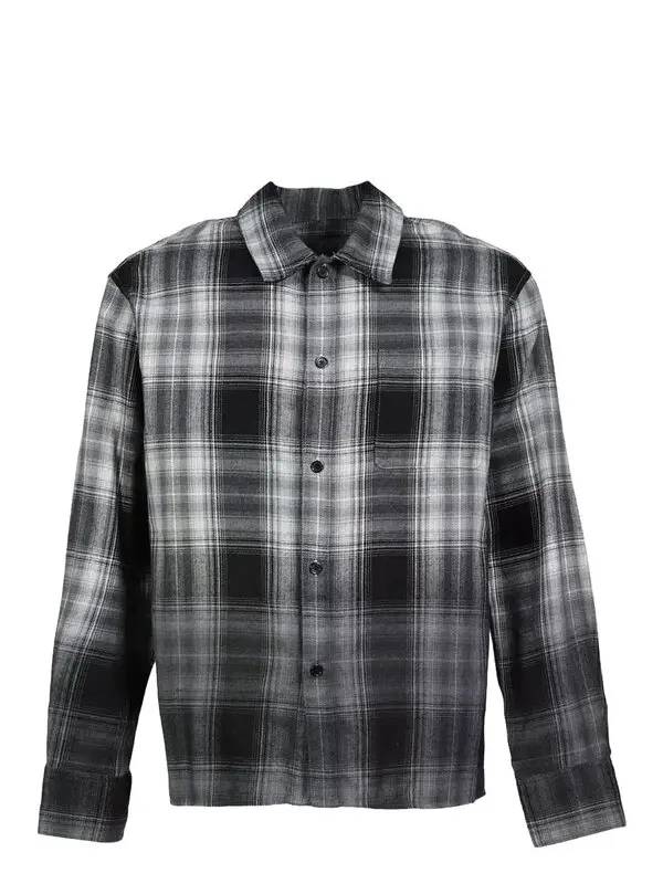 CEDARWOOD Dusk Flannel Shirt - Black