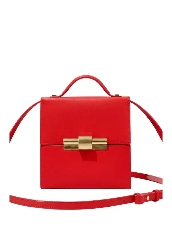 THE BAG ICON The Nina Cigar Box Bag - Red