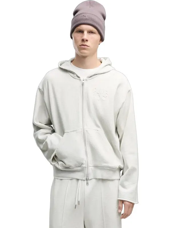 PUMA Nyc Zip-up Hoodie - White