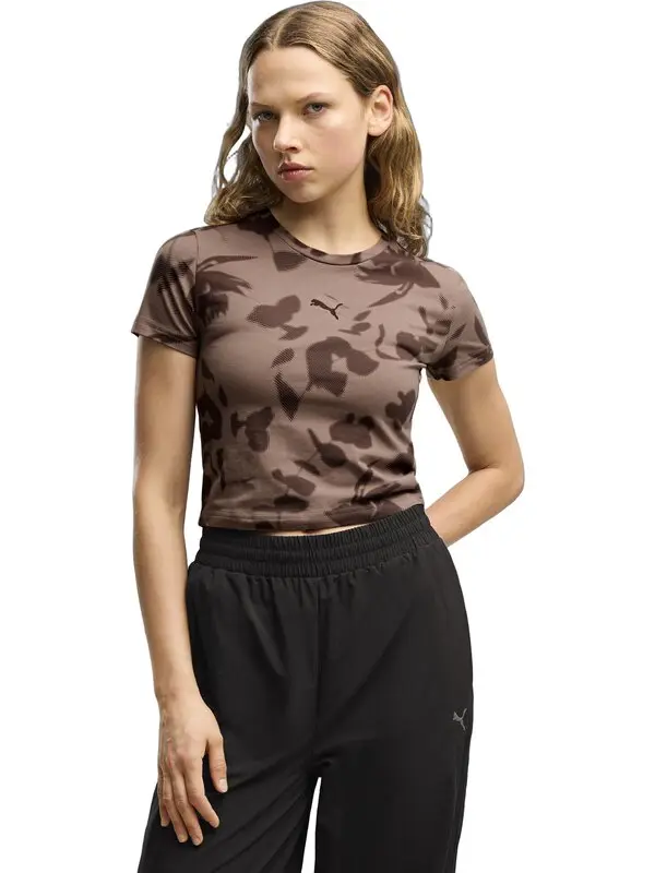 PUMA Printed Urban Baby T-shirt - Brown