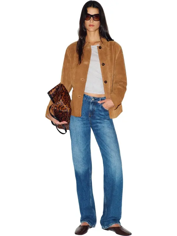 REFORMATION Veda Remi Jacket - Brown