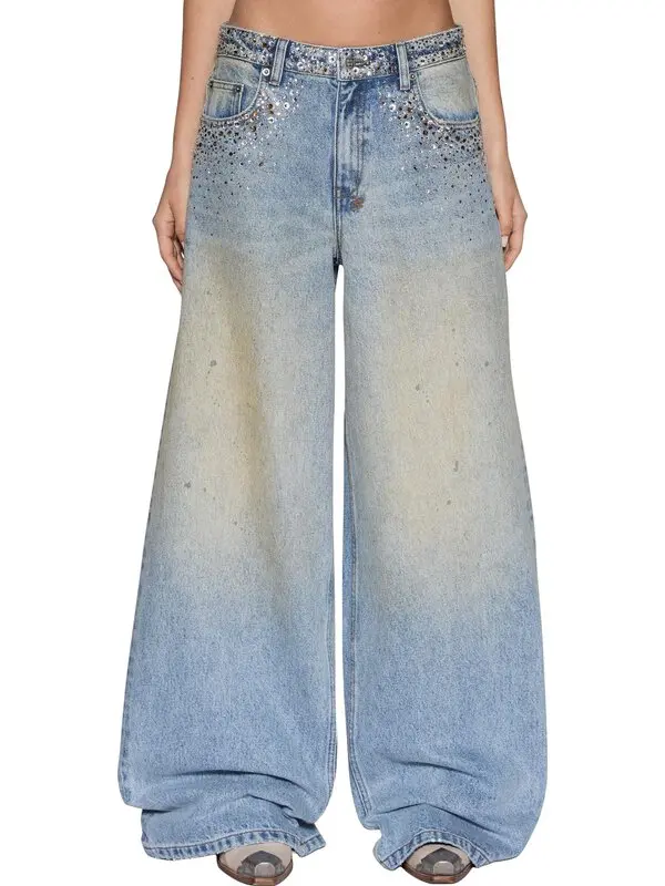 Ksubi Lax Jean Field Blue Spark - Denim