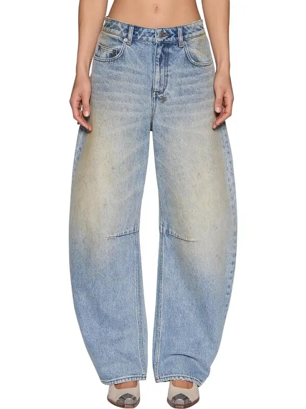 Ksubi Barrel Jean Field Blue - Denim
