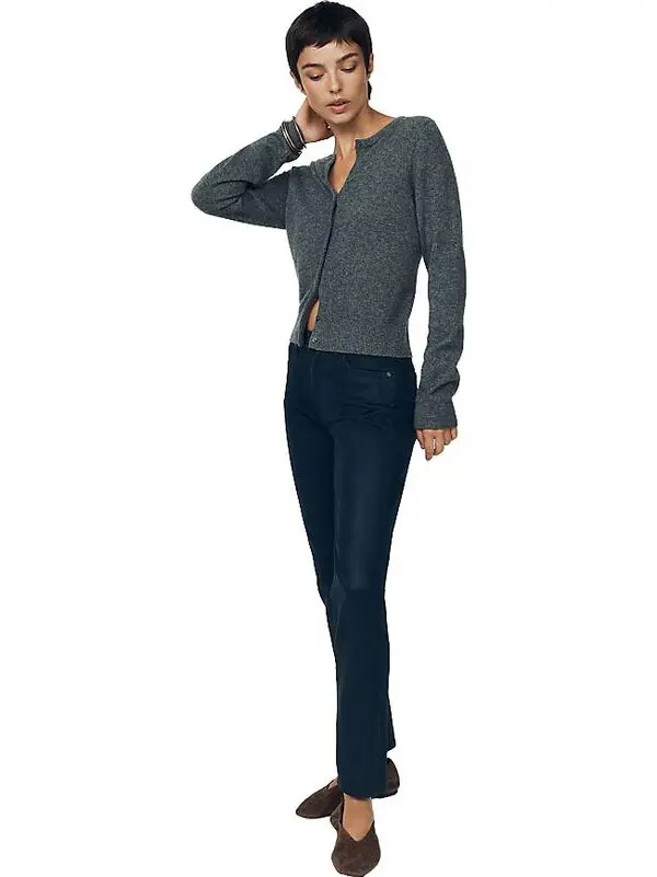 Ag Mari Mid-rise Straight-leg Jeans - Deep Trenches