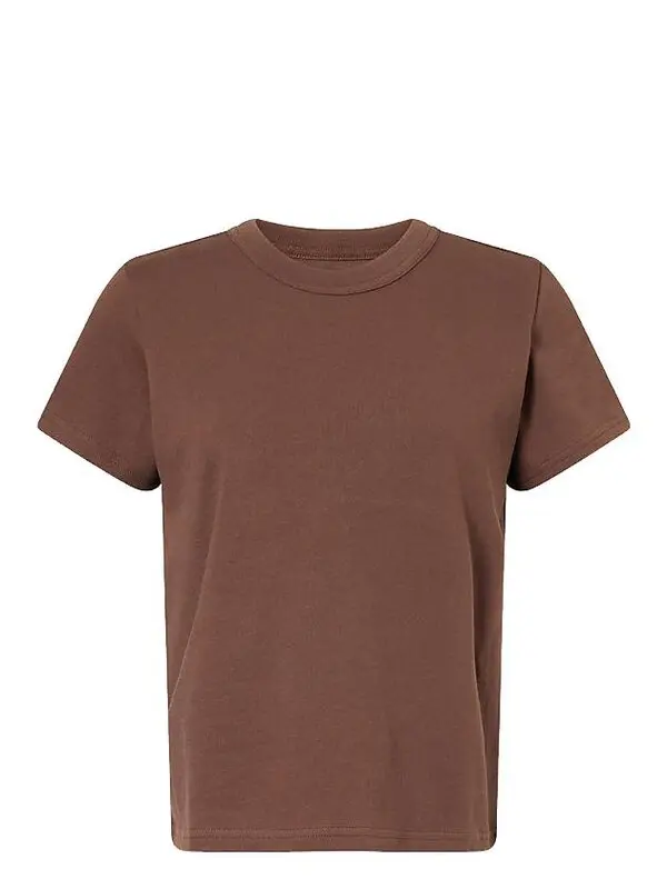 Rails Girlfriend Cotton T-shirt - Espresso