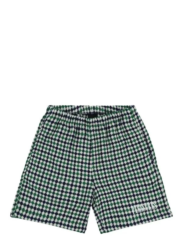 PLEASURES Misquote Shorts - Blue