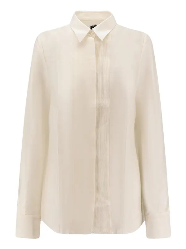 BOSS Bisina Wednesday Lyocell, Silk And Wool Shirt - Multicolor