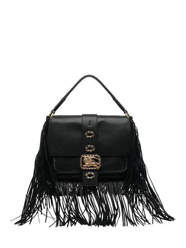 Burberry Small Rider Handbag - Black