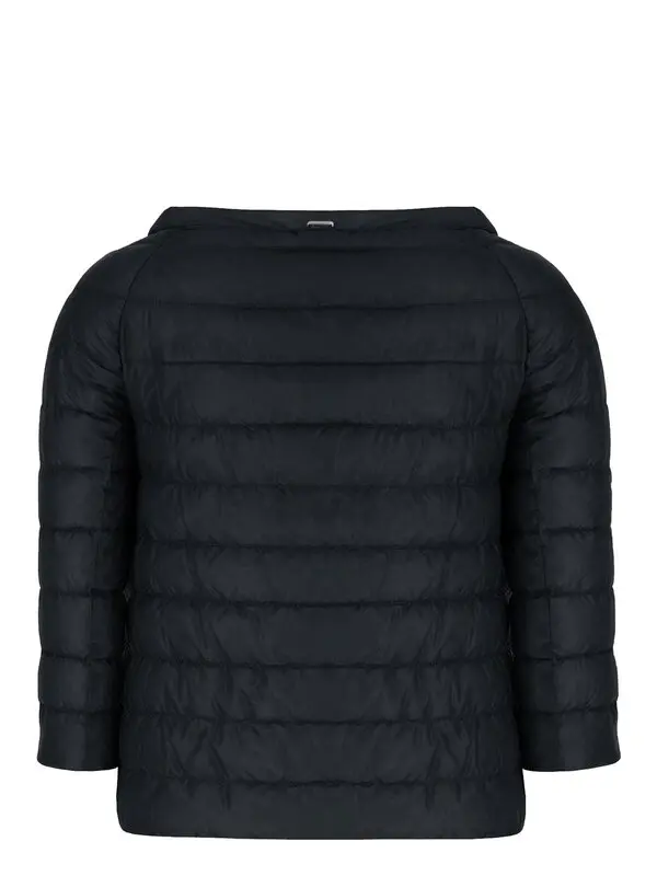 Herno Quilted Collarless Puffer Jacket - Multicolor