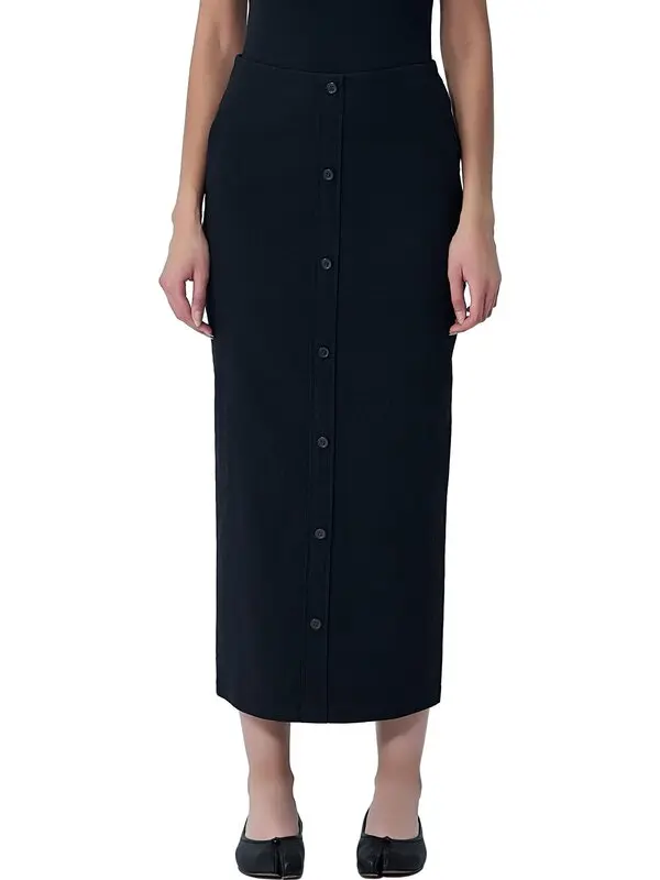 Issey Miyake Like Torso Like Skirt - Black