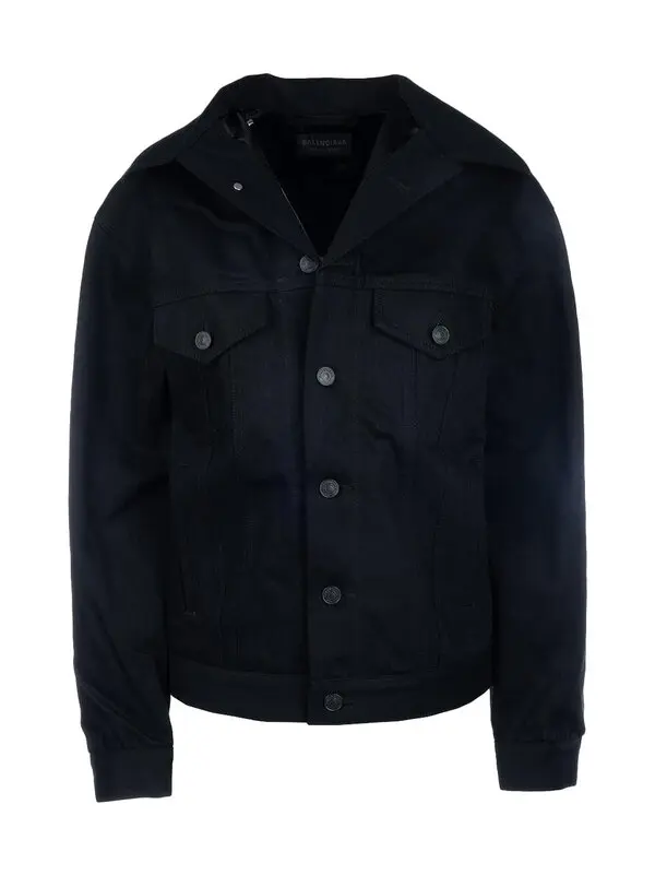 Balenciaga Denim Jacket - Multicolor