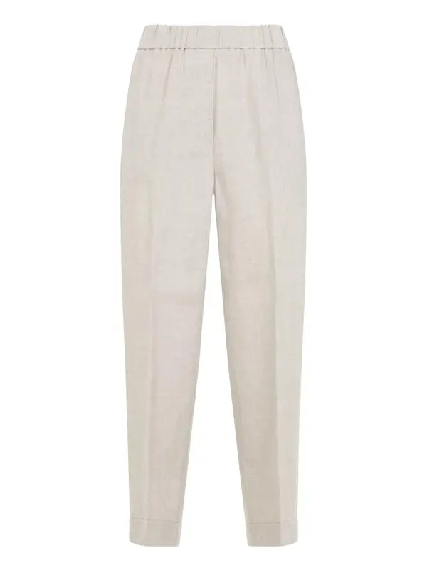 Peserico Linen Pants - Multicolor