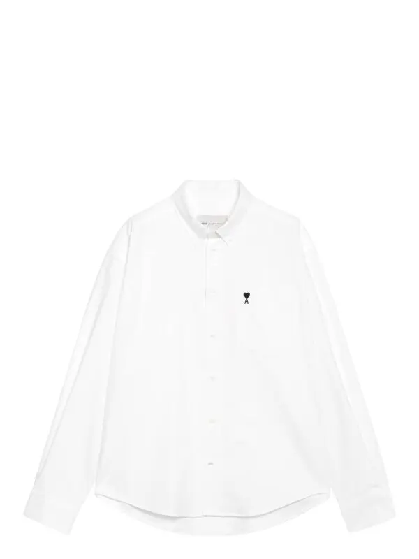 AMI Paris De Coeur Shirt - White