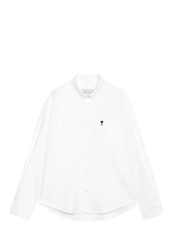 AMI Paris De Coeur Shirt - White
