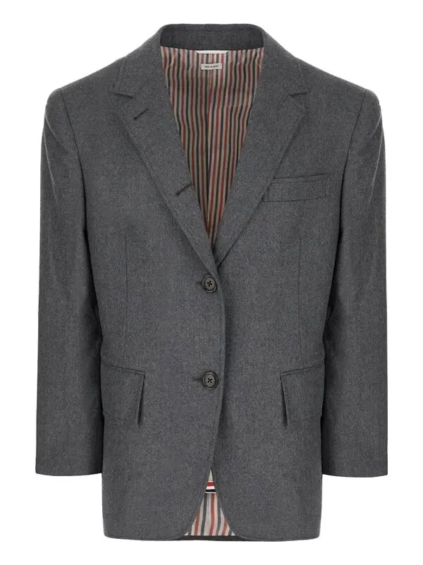 Thom Browne Tailored Wool Blazer - Multicolor