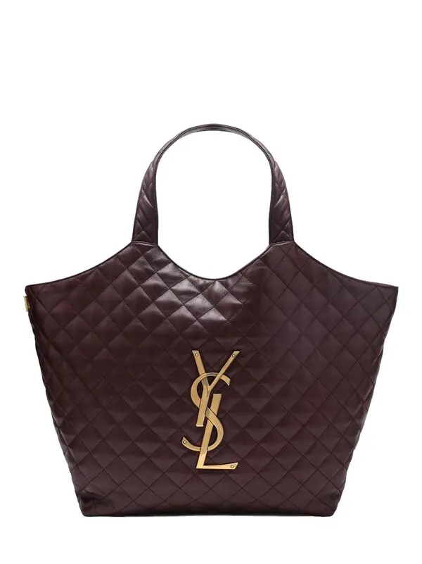 Saint Laurent Icare Matelassé Nappa Maxi Shopping Bag - Multicolor