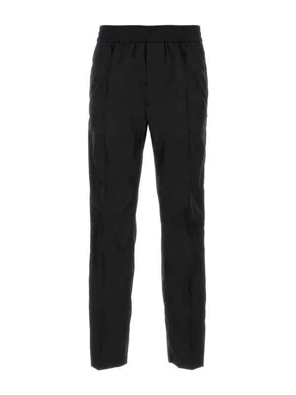 Valentino Garavani Toile Iconographe Chino Pant - Black