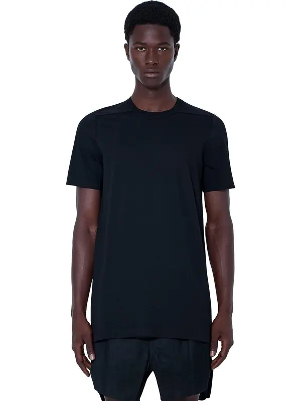 Rick Owens Crewneck Cotton T-shirt - Black