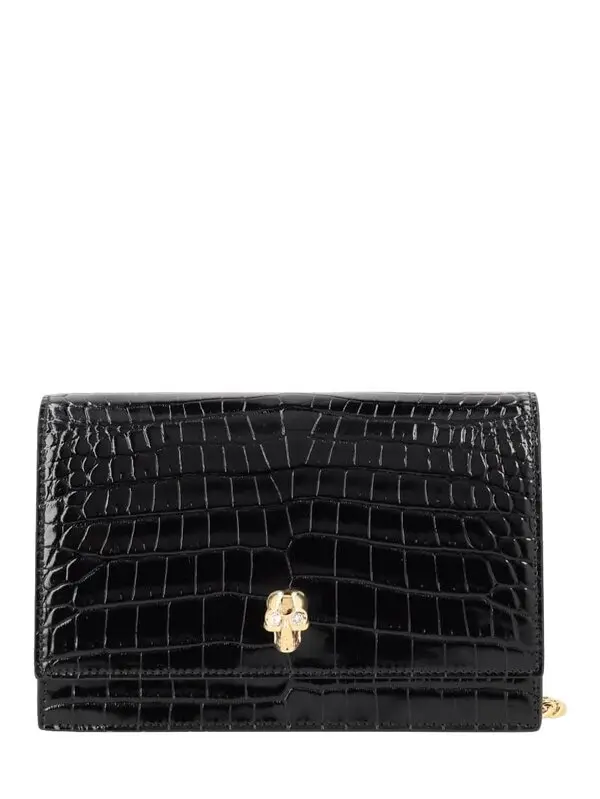 Alexander McQueen Small Skull Bag - Black