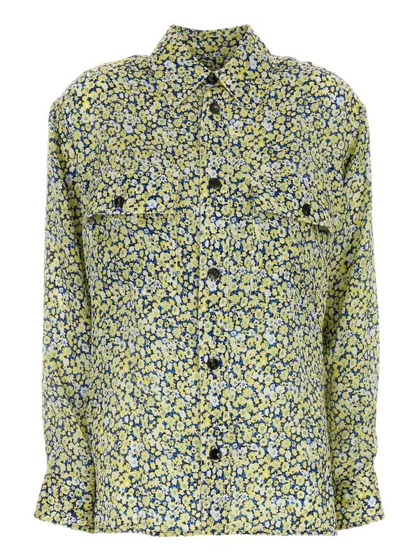 Bottega Veneta Printed Silk Shirt - Multicolor