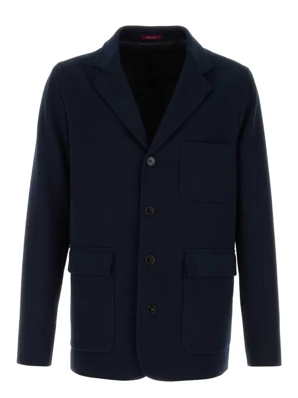 Gucci Dark Jersey Blazer - Blue