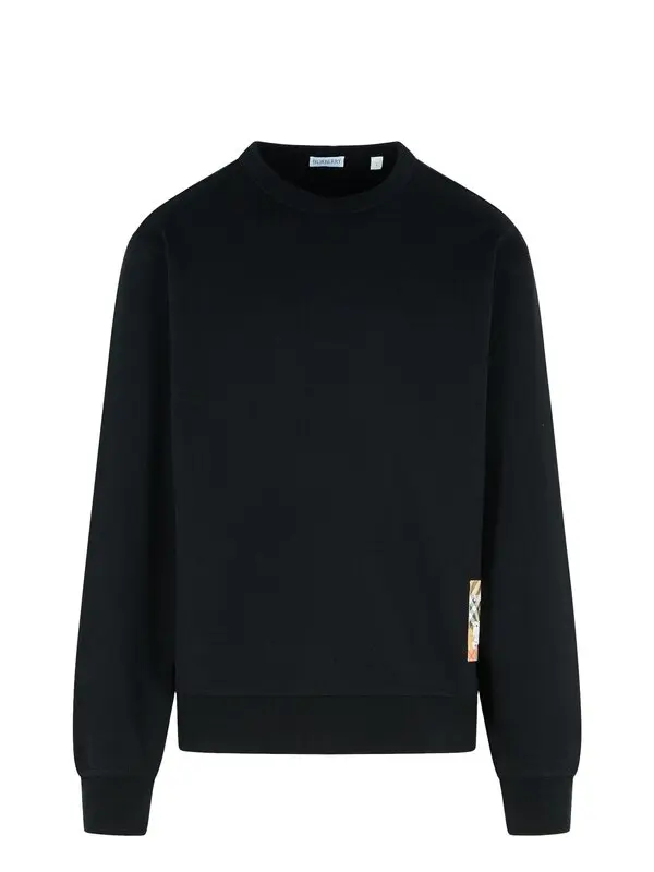 Burberry Cotton Sweatshirt - Black