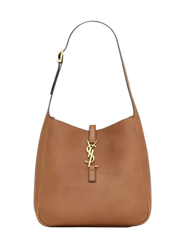 Saint Laurent Leather Shoulder Bag - Brown