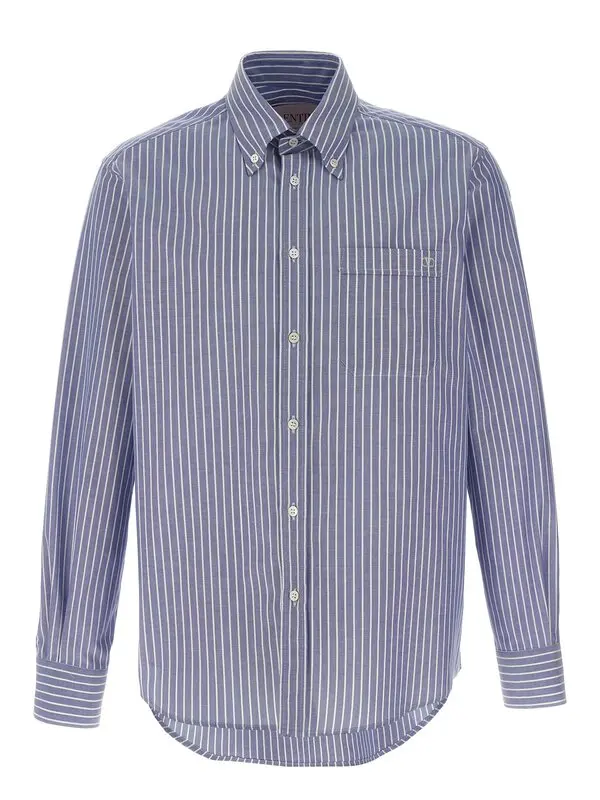 Valentino Garavani Vlogo' Shirt - Blue