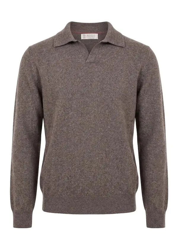 Brunello Cucinelli Polo Neck Sweater - Multicolor