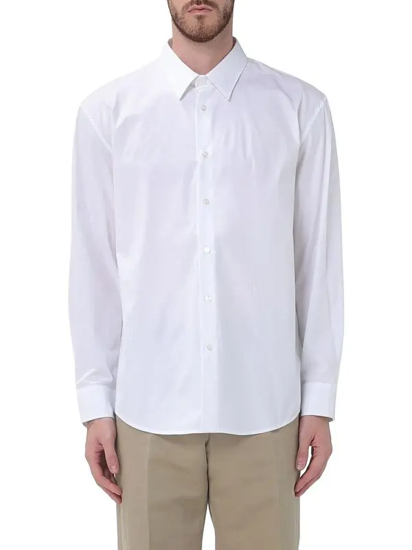 Saint Laurent Classic Cotton Poplin Shirt - White