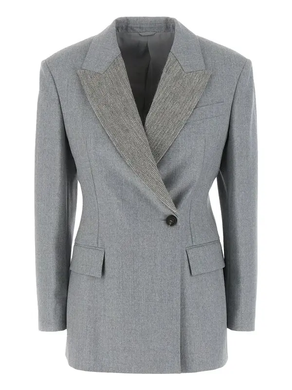 Brunello Cucinelli Clothing Blazers & Gilets - Multicolor