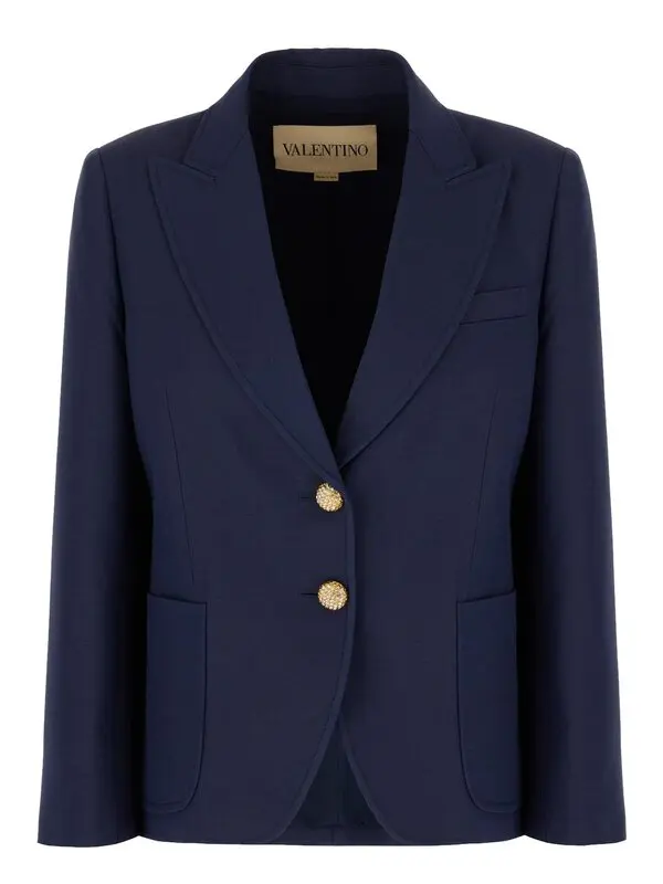 Valentino Garavani Plain Blazer - Multicolor