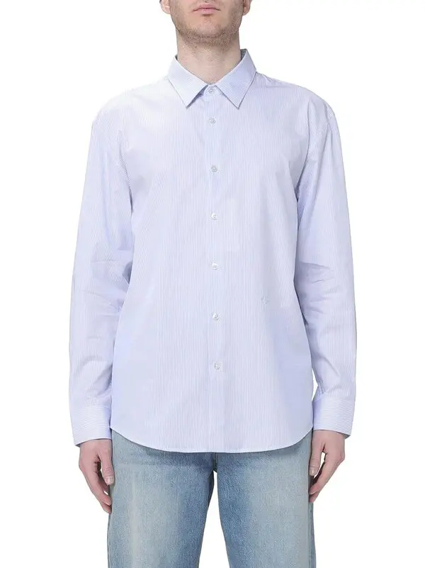 Saint Laurent Cotton Poplin Shirt - Blue