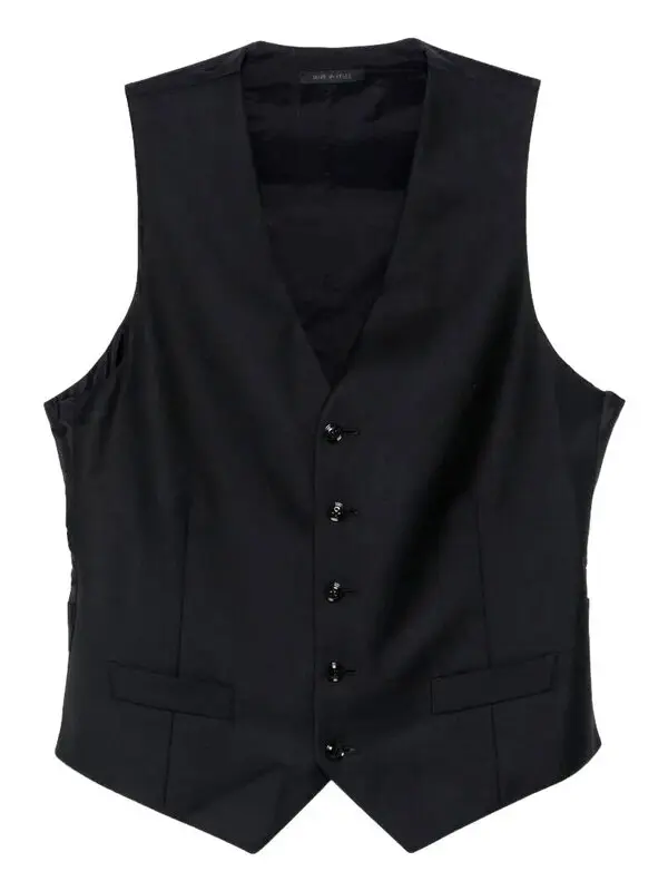 Giorgio Armani Wool Waistcoat - Multicolor