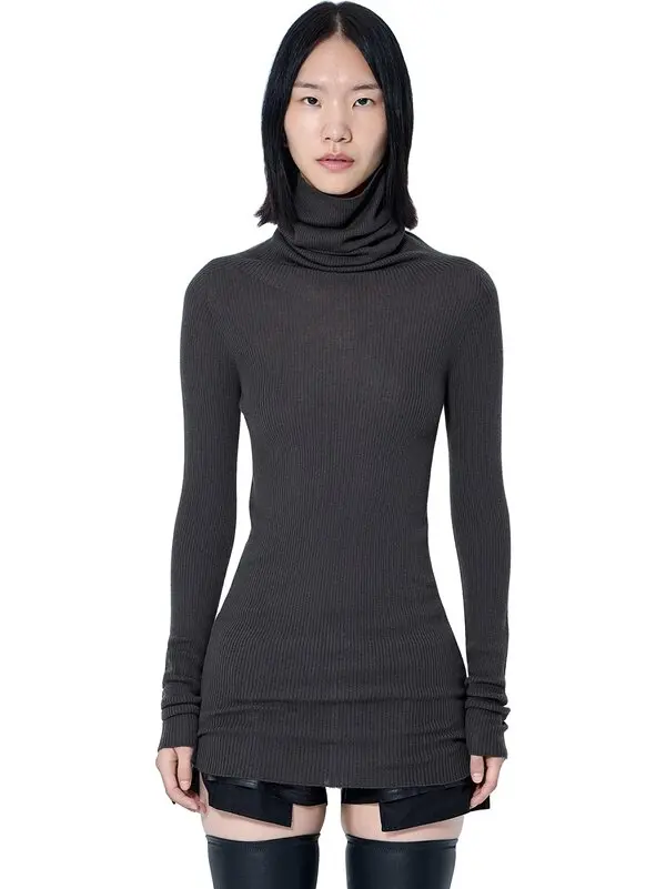 Rick Owens Ls Tube Top - Gray