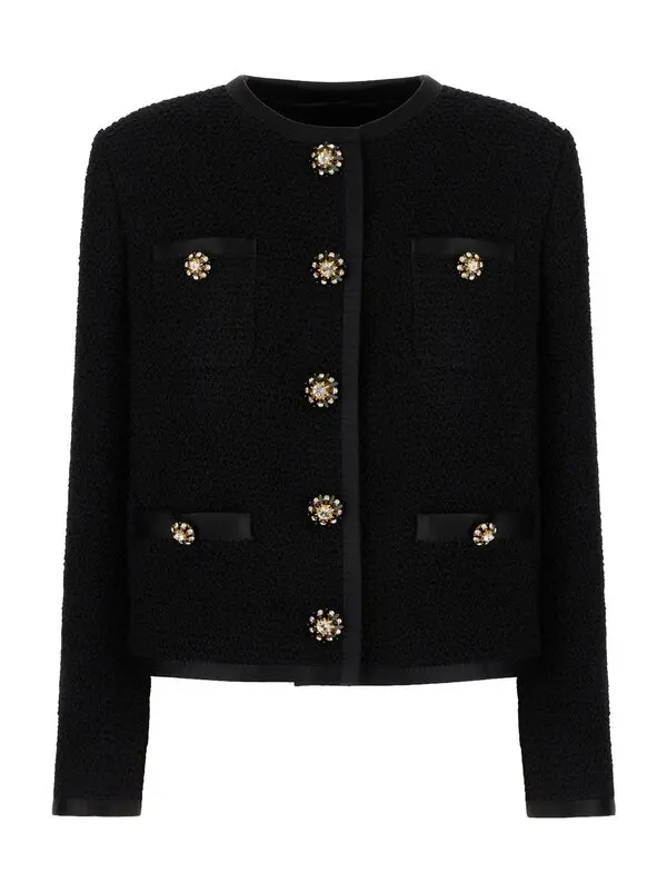 Dolce & Gabbana Textured Jacket - Multicolor